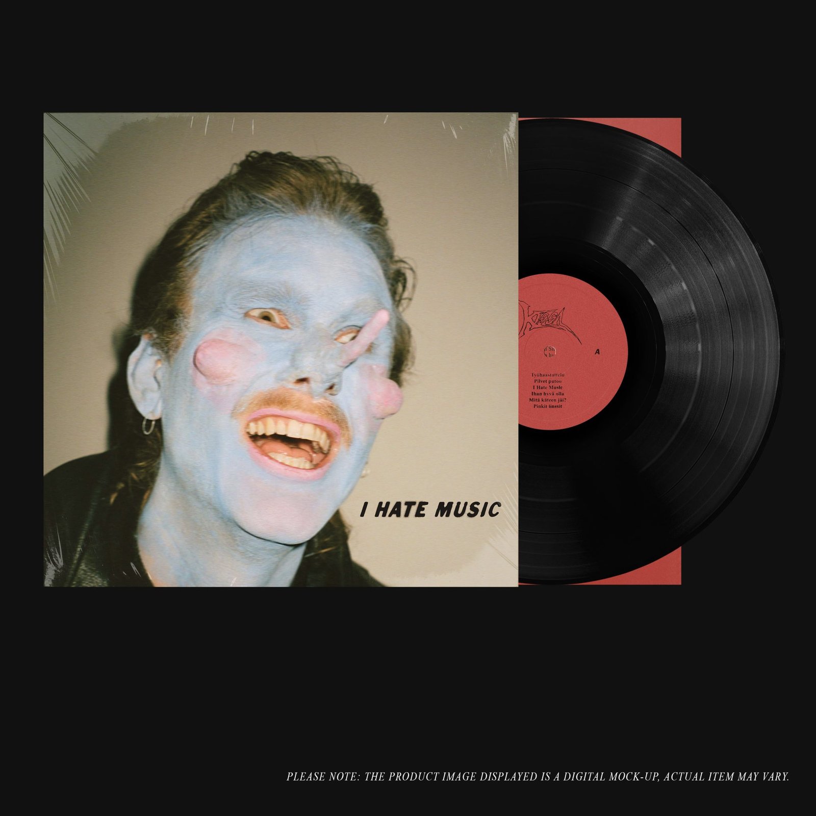 Kissa: I Hate Music (LP) - Stupido Market - verkossa ja kivijalassa